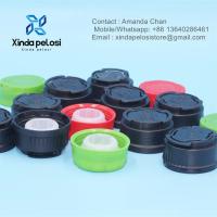 China Wholesale Food Grade Custom Plastic Stream Cap Milk Juice Bottle Helicap for sale