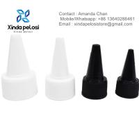 China Customized Black White Color Twist Off Cap Bottle Twist Top Cap for sale