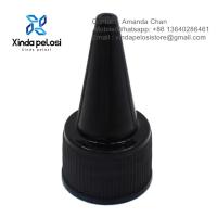 China Customized Black White Color Twist Off Cap Bottle Twist Top Cap for sale