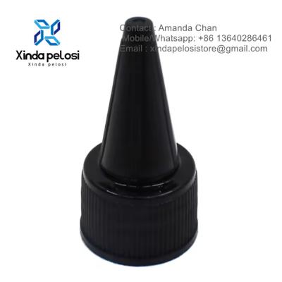 China Customized Black White Color Twist Off Cap Bottle Twist Top Cap for sale