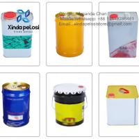 China Accept Custom Color / Size Factory Price Plastic Caps For Engine Oil Tin Can for sale