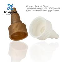China Custom Plastic Bottle Twist Top Cap Cosmetic Pipefish Cap for sale