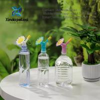 China Plastic Household Dual Head Bottle Cap Watering Spout Indoor Seedlings Plant Waterer Tool for sale