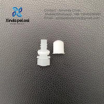 China Manufacturer Of Plastic Doypack Fitment Cap Cooking Plastic PP Spout Cap For Soy Milk Bag for sale