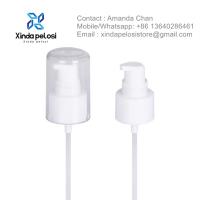 China Plastic Foundation Bottle Pump Cream Treatment Pump With Cap for sale