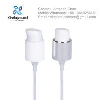 China Plastic Foundation Bottle Pump Cream Treatment Pump With Cap for sale