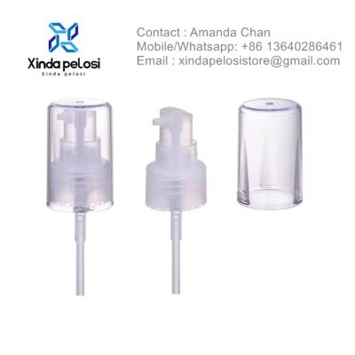 China Plastic Foundation Bottle Pump Cream Treatment Pump With Cap for sale