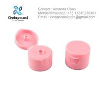 China Custom Color Flip Top Plastic Caps Plastic Pp Flip Top Cap For Bottle Packing for sale