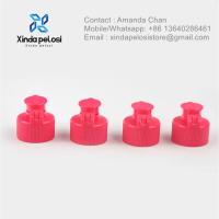 China Custom Color Flip Top Plastic Caps Plastic Pp Flip Top Cap For Bottle Packing for sale