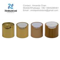 China Smooth Aluminum Custom Color Shell Plastic Dispensing Disc Top Cap for sale