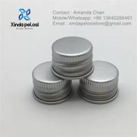 China China Manufacturer Silver Gold Black Finish Screw Aluminum Cap for sale