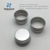 China China Manufacturer Silver Gold Black Finish Screw Aluminum Cap for sale