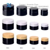 China Bamboo Cap Glass Essential Oil Bottle Cap Wooden Cap With Drops Plug for sale