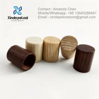 China Custom New Design Wood Perfume Cover Perfume Bottle Cap For Perfume Bottle Diffuser for sale