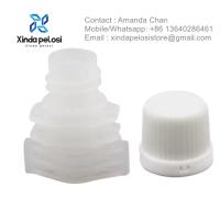 China Custom Beverage Stand Up Biodegradable Spout Pouch Cap For Food Liquid Pouch for sale