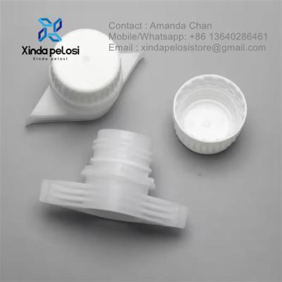 China Sort Spouted Caps White Plastic Cap Above Water Spout Spout Dispenser Cap for sale