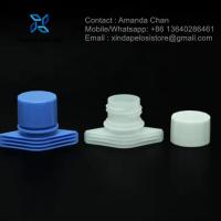 China Custom Size Soft Food Packaging Spout Custom Plastic Screw Spout Cap for sale