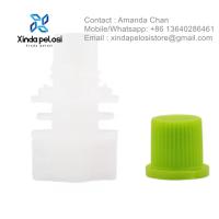 China Factory Accept Custom Plastic Drink Pouches PE Plastic Spout Cap For Baby Food Pouches for sale