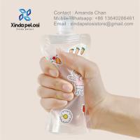 China PE Material Flip Top Pour Spout Caps Spout Flip Cap Stand Up Pouch Flip Cap for sale
