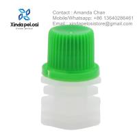 China Accept Custom Plastic Single Gap Spout And Cap For Spout Bags Packaging for sale