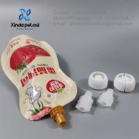 China Eco Friendly Food Grade Custom Material PP Plastic Nozzle For Baby Food Puree Twist Cap for sale