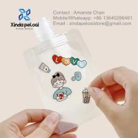 China PE Material Flip Top Pour Spout Caps Spout Flip Cap Stand Up Pouch Flip Cap for sale