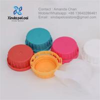 China Customized Factory Plastic Water Soda Juice Milk Bottle Colorful Plastic Screw Cap for sale