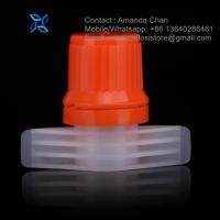 China Plastic Screw Spout With Cap For Beverage Spout Bags Packaging for sale
