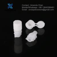China PE Material Flip Top Pour Spout Caps Stand Up Pouch Flip Cap Closures for sale