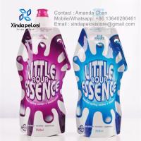 China Environmentally-Friendly Food Grade PE Spout Cap For Flexible Liquid Detergent Bag for sale