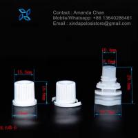 China Eco-Friendly Custom Plastic Pour Spout With Caps For Food Package Inner Spout for sale