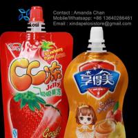 China High Quality Custom PE Plastic Spout Pouches Cap For Food Pouch for sale