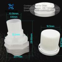 China Eco-Friendly Custom Plastic Pour Spout With Caps For Food Package Inner Spout for sale