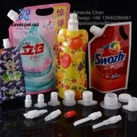 China Eco-Friendly Custom Plastic Pour Spout With Caps For Food Package Inner Spout for sale