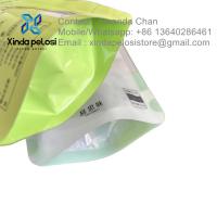 China Stand Up Food Pouch Plastic Reusable Liquid Stand Up Pouch With Screw Spout for sale