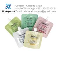 China Travel Portable Spout Pouch Plastic Bags For Cosmetic Cream And Shampoo Packaging For Sale for sale