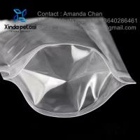 China Best Price Transparent Food Grade Beverage Drinks Bags Cosmetic Packaging Bags for sale