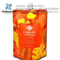 China Foil Stand Up Liquid Food Packaging Juice Drinks Jelly Spout Pouch Bag For Sale for sale