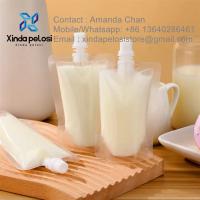 China Reusable Clear Plastic Spouted Liquid Drink Bag Pouch Alcohol Pouch for sale