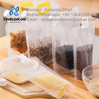 China OEM High Quality Plastic Juice Water Liquid Custom Spout Bag Stand Spout Tea Bag For Sale for sale