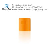 China Oem Non Spill Plastic Pp Flip Top Cap snap top caps for skin care bottle for sale