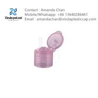 China Cosmetic Packaging Plastic Hand Washing Flip Top Cap For Soap Liquid Bottle for sale