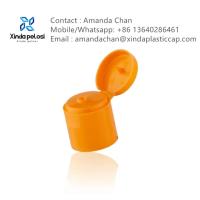 China PP Lid Sauce Cap Plastic Flip Top Cap For Shampoo Bottle Or Glass Bottles for sale