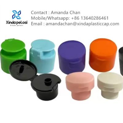 China Detergent Bottle Cap Bottle Caps Plastic Flip Top Cap For Cosmetic for sale