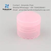 China Transparent Plastic Flip Top Cap Dispenser Cap For Cream Jar Cosmetic Package for sale