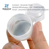 China Transparent Color Flip Top Cap Food Used Flip Top Cap Flip Top Bottle Lids for sale