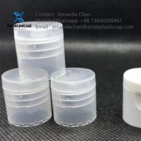 China Small Clear Lotion Plastic Bottle Cap Flip Top Bottle Cap For Spray Bottle for sale