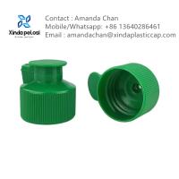 China Manufacturer Colorful Screw Cap Flip Top Plastic Caps For Cosmetic Packaging for sale