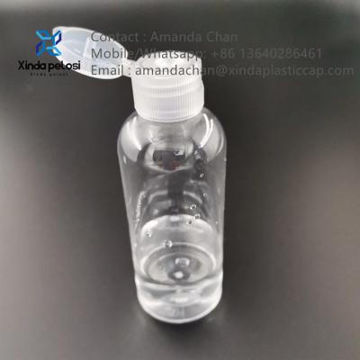 China Cosmetic Flip Top Lids Caps Plastic Spray Bottle Cap Screw Flip Top Cap for sale
