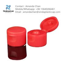 China Detergent Bottle Cap Bottle Caps Plastic Flip Top Cap For Cosmetic for sale
